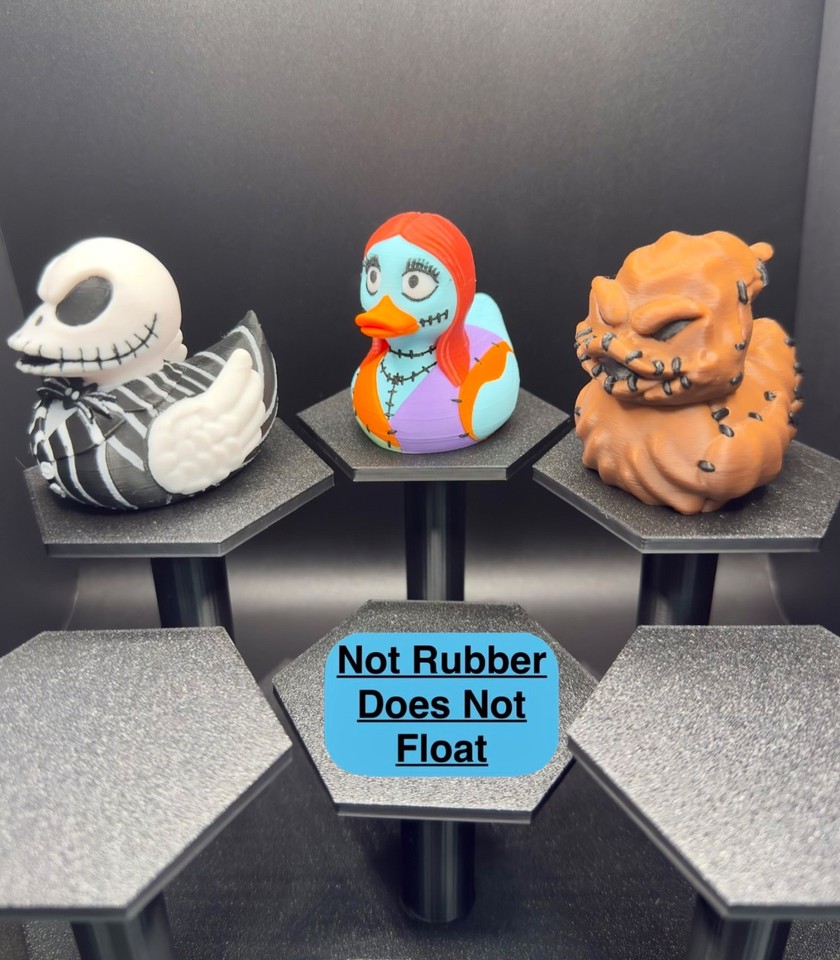 Nightmare Before Christmas Duck | Jack Skellington, Oogie Boogie, Sally ...
