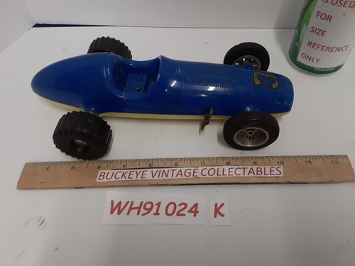VINTAGE 11” Wind Up Pagliuso Eng. Toy Indy Racer Race Car #3 | eBay