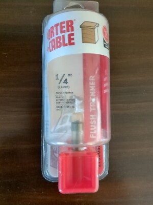 Porter Cable 1/4" Flush Trimmer Router Bit 2752235 | eBay