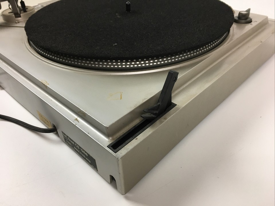 Vintage Dual CS 1268 turntable - tested and working with issues - READ ...