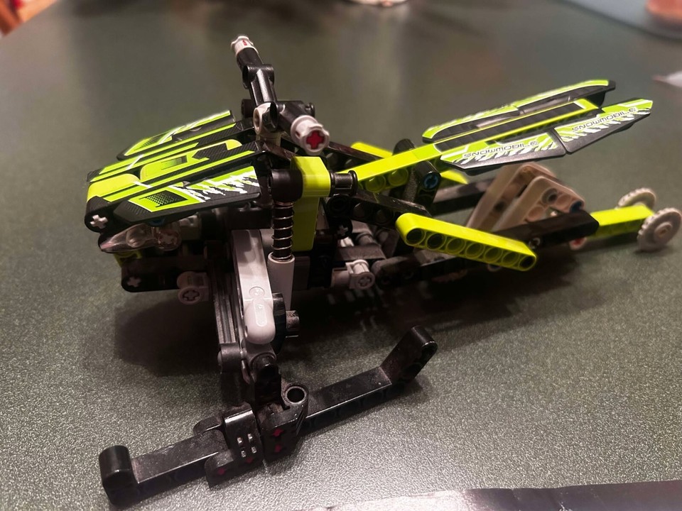 Lego 42021 Technic And Lego Technic 42027 incomplete With Manual No Box ...