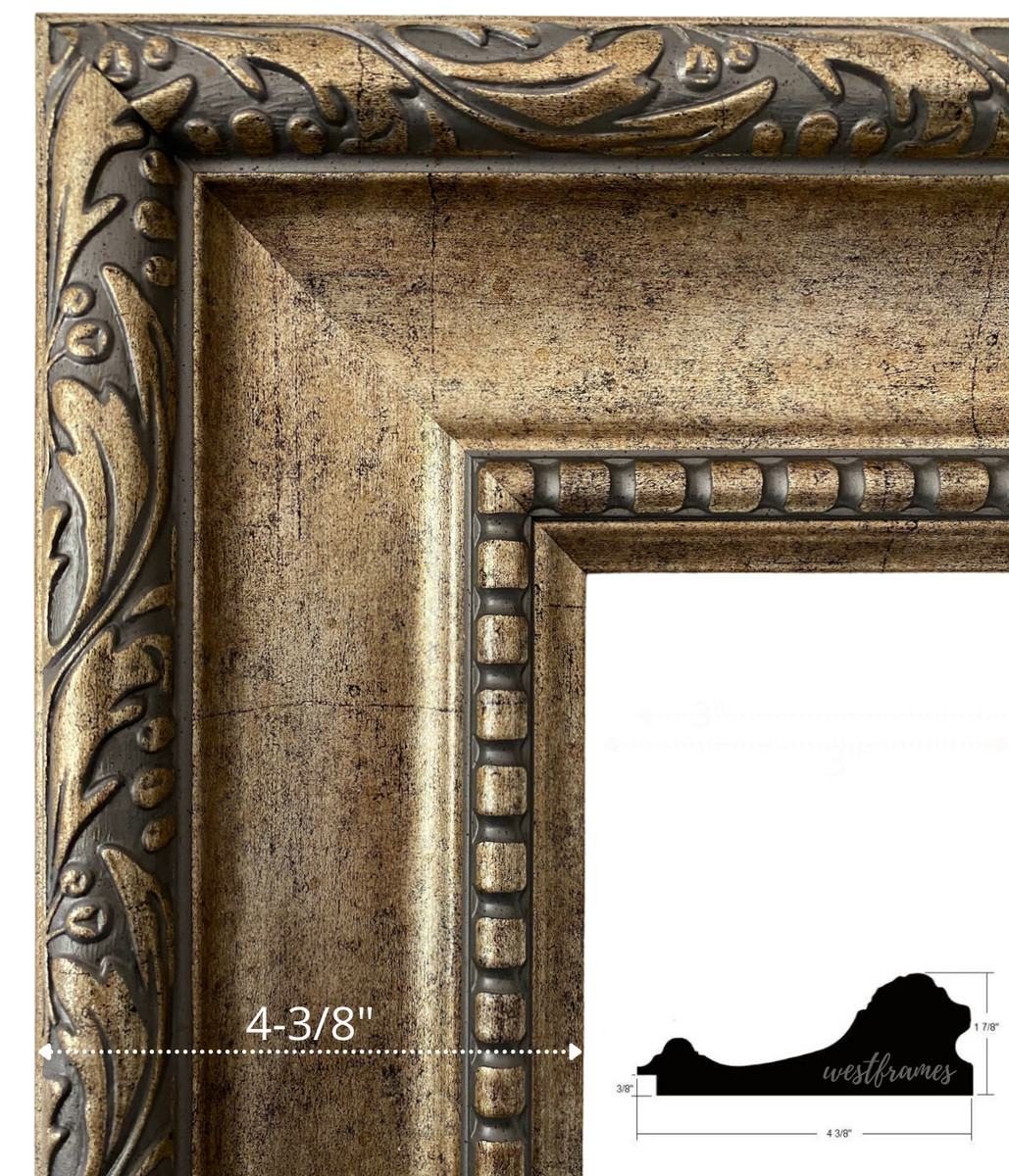Silver Ornate Frames