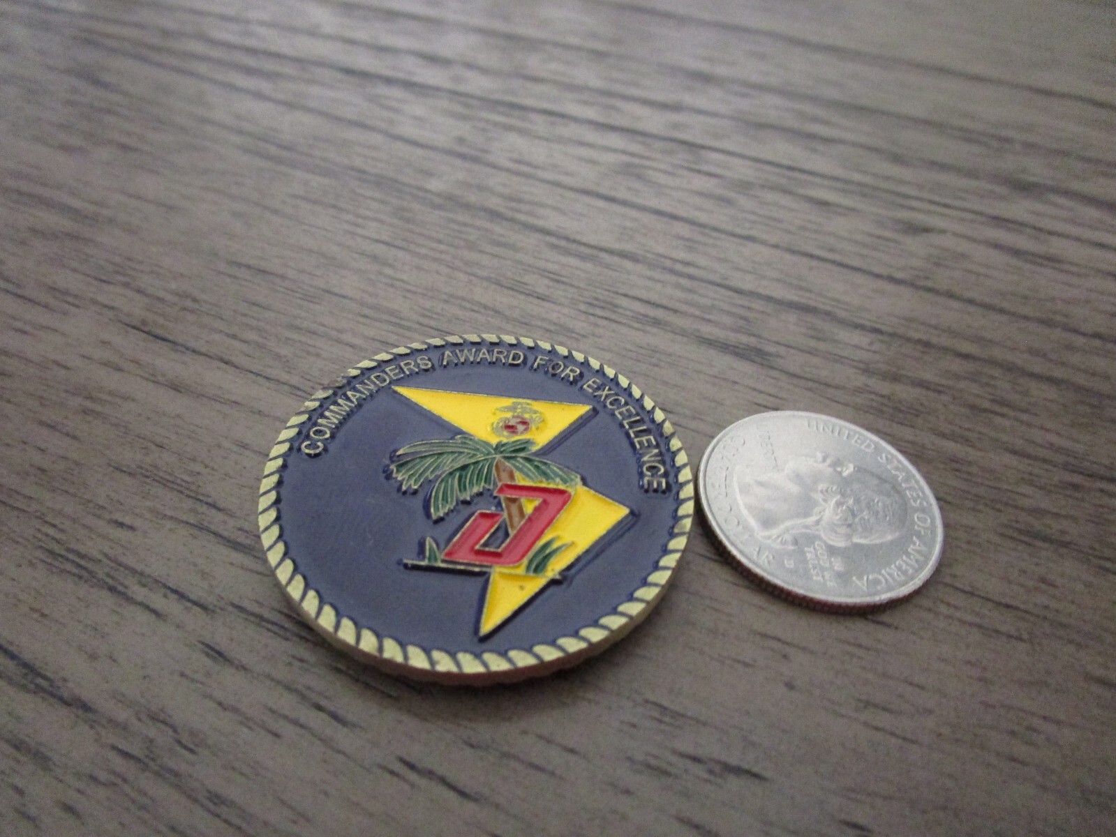 Department Of State Marine Security Guard Battalion Challenge Coin ...