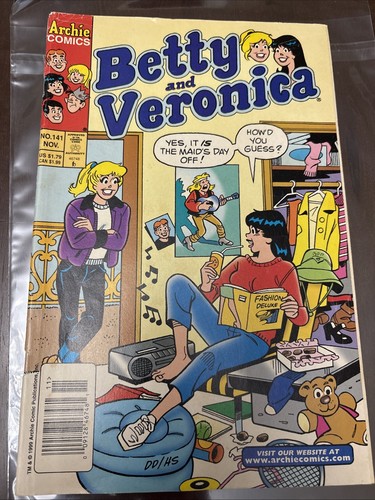 Archie Comics: BETTY & VERONICA No. 141 (Nov.) 1999 | eBay