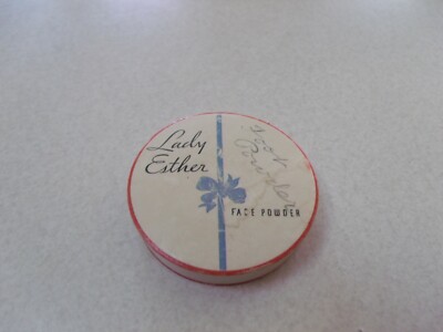 VINTAGE SMALL LADY ESTHER FACE POWDER CONTAINER | eBay