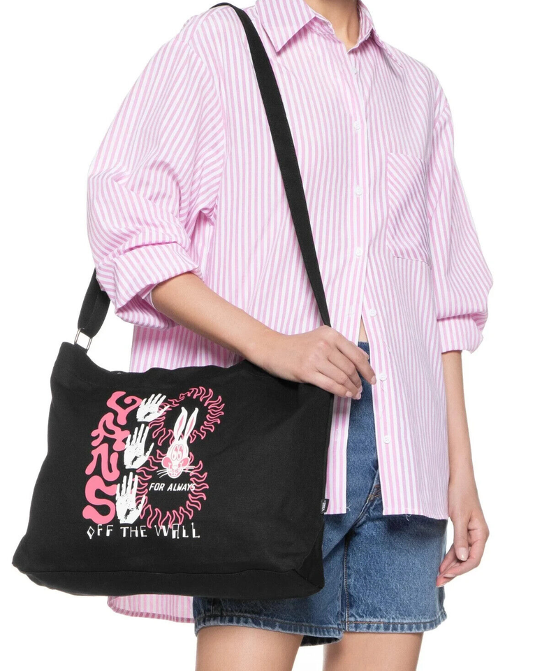 Vans Women's Black Multi Campus Tote Bag (VN000HE9BLK) - NWT | eBay