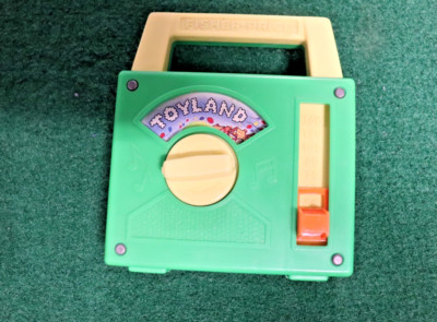 Vintage 1983 Fisher Price Toy Radio Wind Up Music Box Toyland #795 Very ...