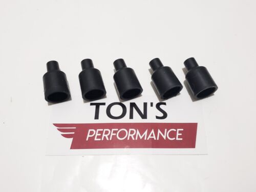 5 pack straight spark plug wires rubber boots for socket distributor ...