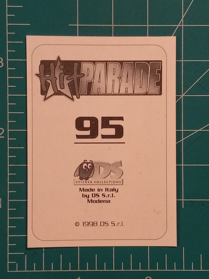 SMASHING PUMPKINS GROUP BAND 1998 HIT PARADE Rock POP MUSIC STICKER ...