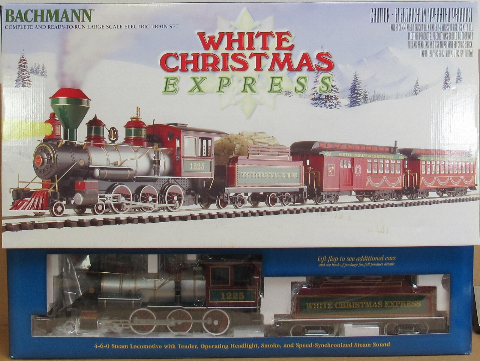Bachmann 90076 "White Christmas Express" Train Set G-Gauge NIB | eBay