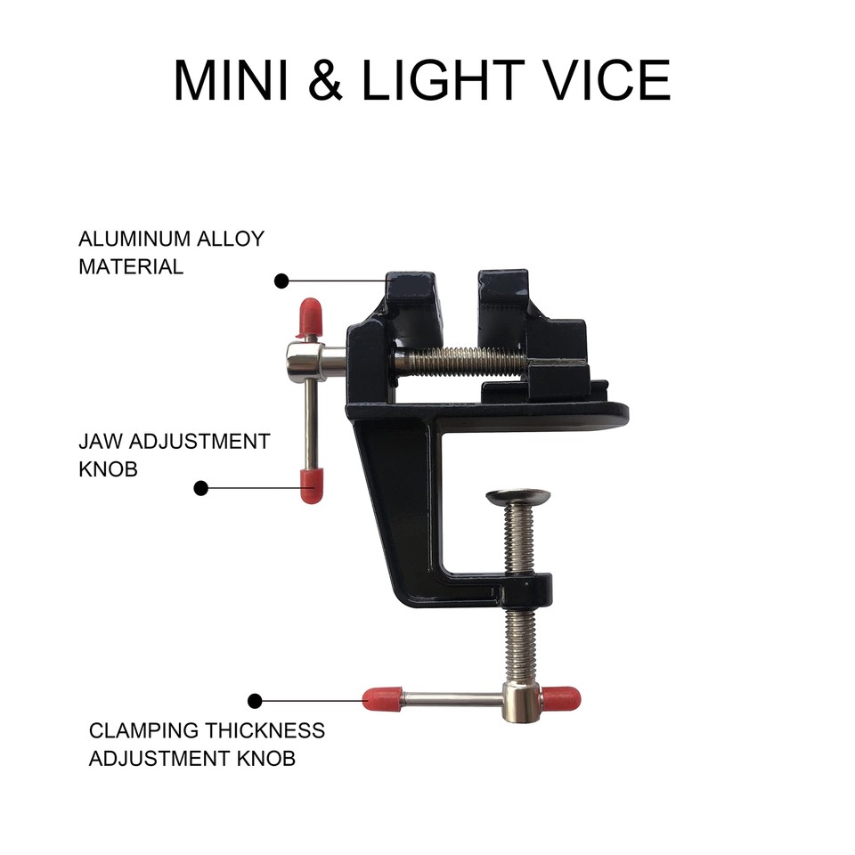 Mini Table Clamp Small Bench Vice for Jewelers Hobby Clamps Craft ...
