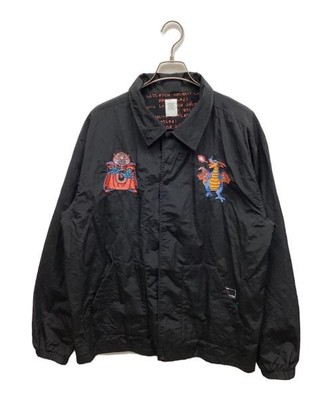 graniph × ドラゴンクエスト coach jacket black | eBay Australia