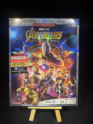 Avengers: Infinity War (Blu-ray, 2018) - BRAND NEW - DIGITAL CODE IS ...