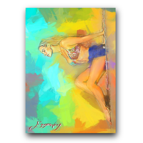 Paige Spiranac #8 Art Card Limited 38/50 Edward Vela Signed ...