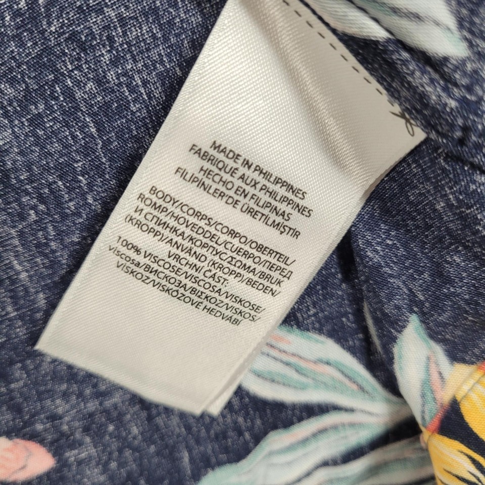 Polo Ralph Lauren Short Sleeve Button Up Shirt Men's 2XL Floral ...