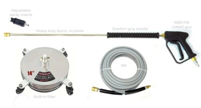 High pressure hard surface driveway cleaner | eBay