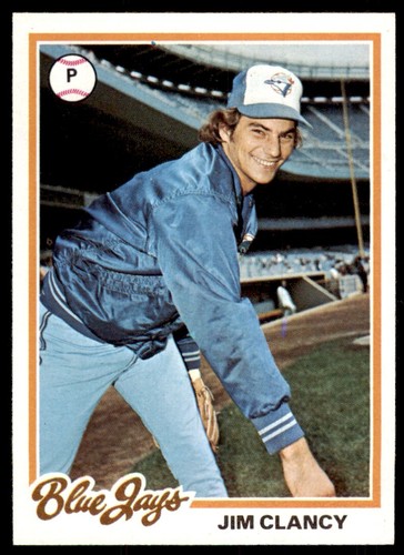 1978 TOPPS JIM CLANCY TORONTO BLUE JAYS #496 (101) | eBay