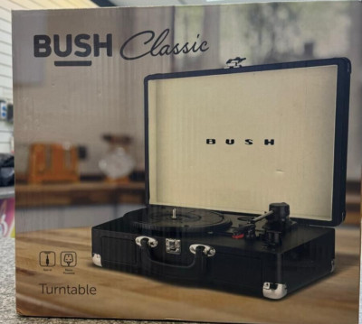 Bush Classic Turntable - Grey/ Black | eBay UK