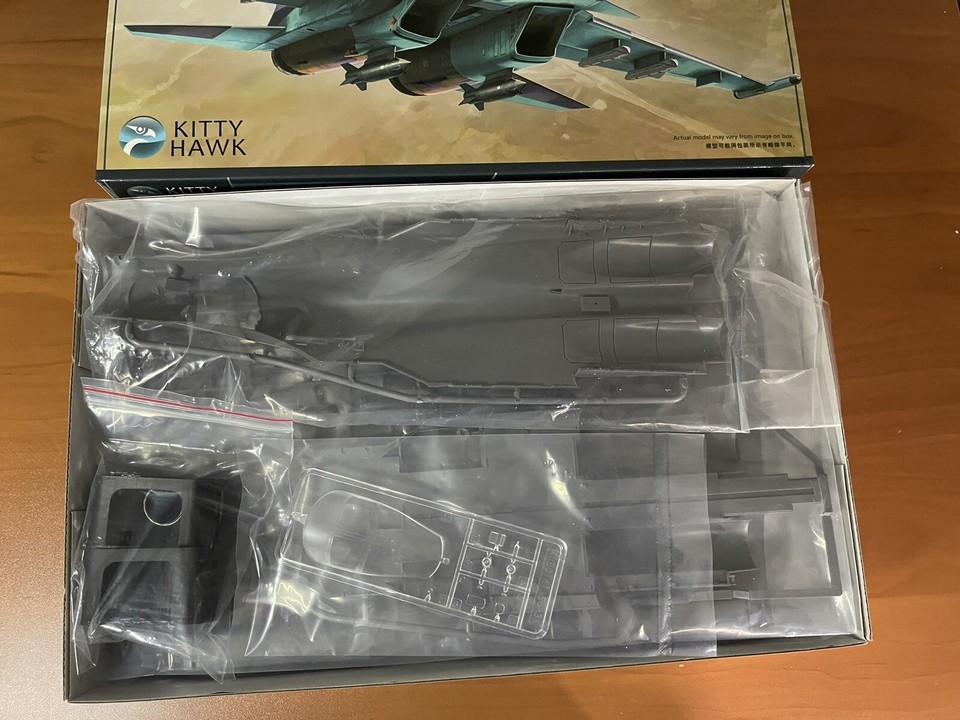 Kitty Hawk 1/48 Sukhoi Su-34 Fullback Jet Model Kit w/ Decals ...