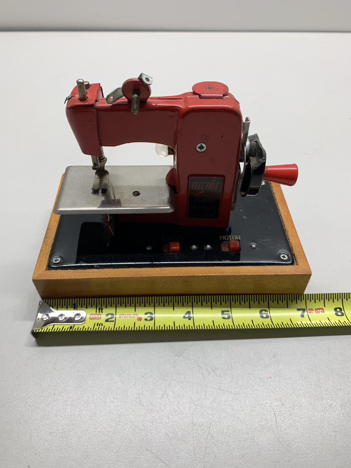 Vintage Electric Little Modiste Child Toy Mini Sewing Machine Japan | eBay