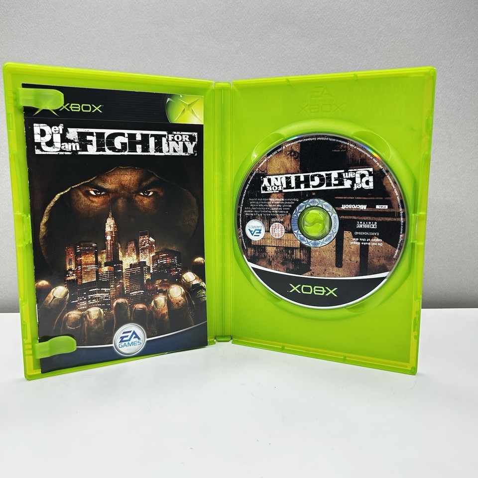Def Jam Fight for NY Microsoft XBOX Classic Picchiaduro PAL | eBay