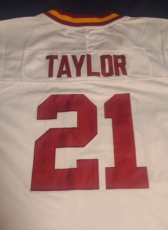 Sean Taylor Custom Redskins TB Jersey with 75th Anniv. Patch Sz. L | eBay