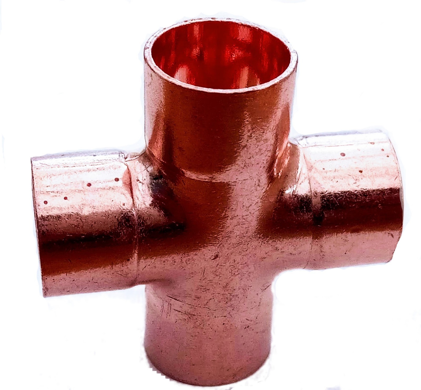 15mm Copper End Feed Cross 4 Way Pipe Fitting Connector UK stock | eBay UK