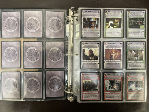 Star Wars Limited CCG Complete Sets Premiere New Hope Hoth Cloud City ...