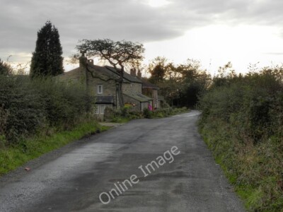 Photo 6x4 Lily Lanes Mossley/SD9701 Looking down Lily Lanes, towards ...