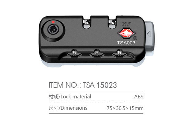 Generic Surface Mount Replacement Part TSA Combination Lock for luggage ...