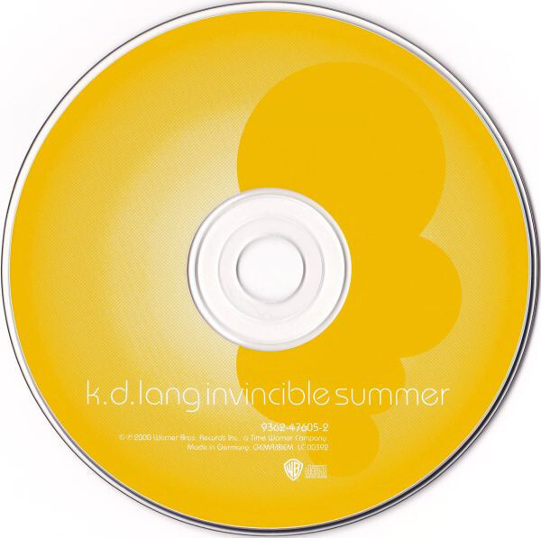 k.d. lang - Invincible Summer (CD, Album) | eBay.de