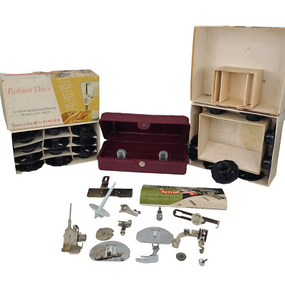 Vintage Singer Sewing Machine Replacement Parts Buttonholer ...