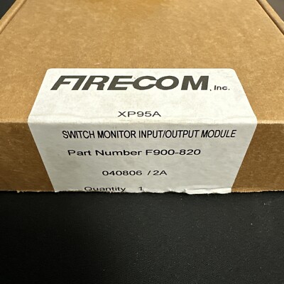 Firecom F900-820 | eBay