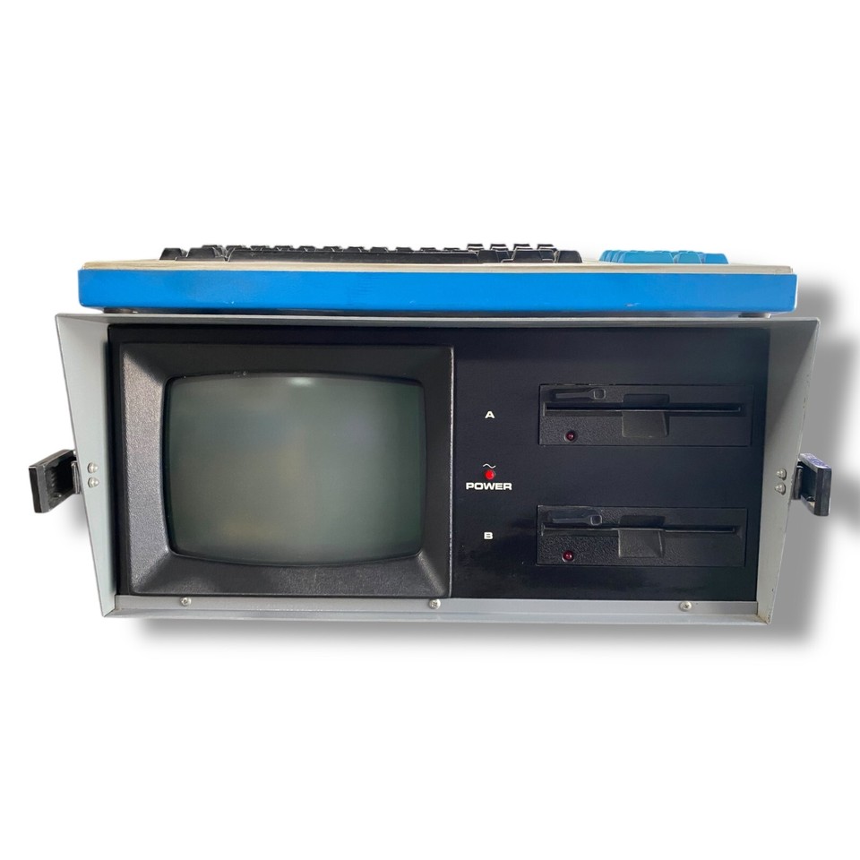 🖥️ Kaypro 2 Vintage Portable Computer 120VAC 60Hz 65W S/N 134544 Powers ...
