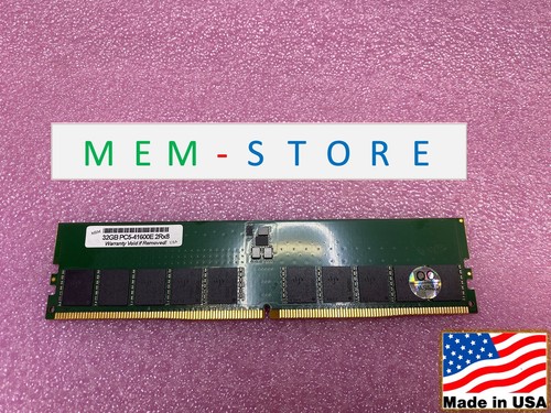 32GB DDR5-5200MHz ECC UDIMM RAM Compatible with Supermicro H13SRD-F ...