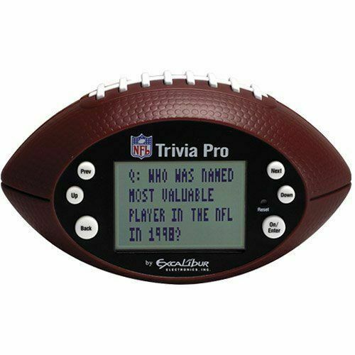 Excalibur NFL Handheld Electronic Trivia Pro Game 330 for sale online ...