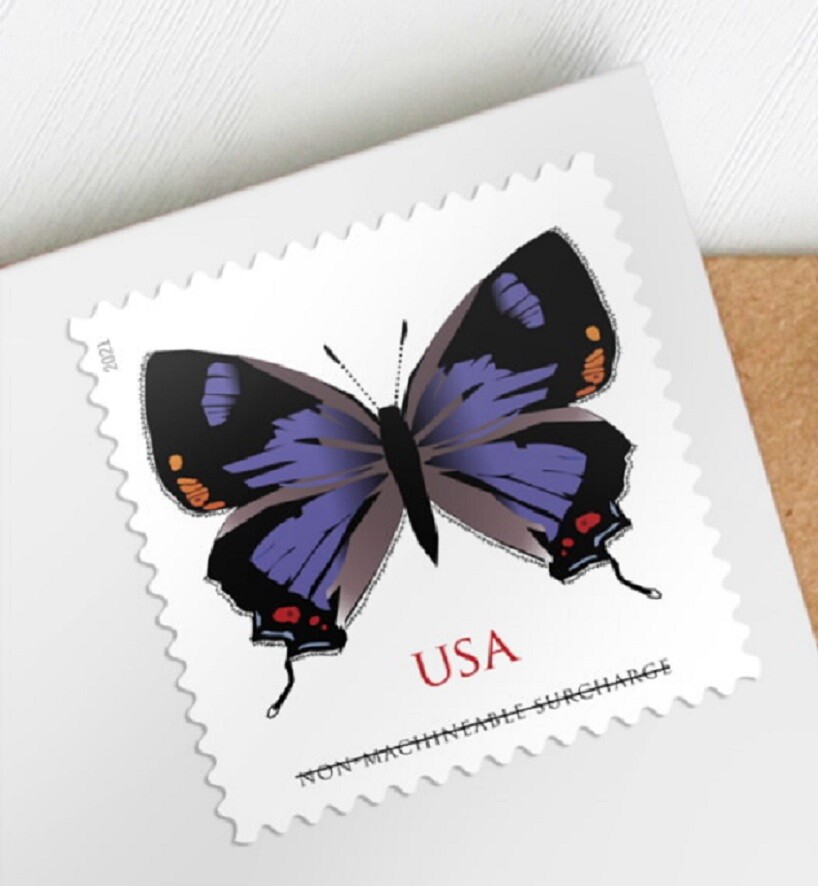 US 2021, Colorado Hairstreak Butterfly $1.19, Sheet of 20 stamps,# 5568 ...