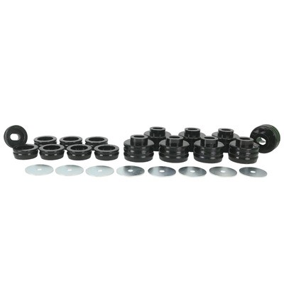 Whiteline W93492, Kit Black Polyurethane Body & Radiator Bushing ...