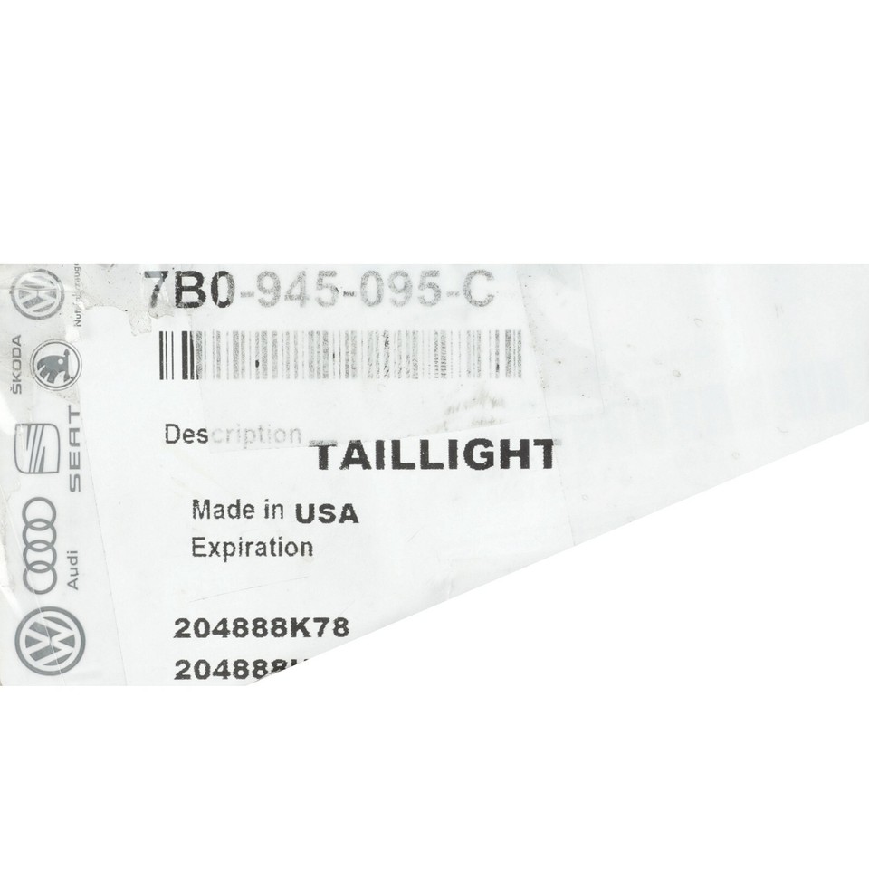 2009-2014 VW Volkswagen Routan Driver Side OUTER Corner Tail Light ...