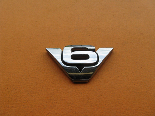 01 02 03 04 05 06 07 FORD ESCAPE V6 SIDE CHROME EMBLEM LOGO BADGE ...