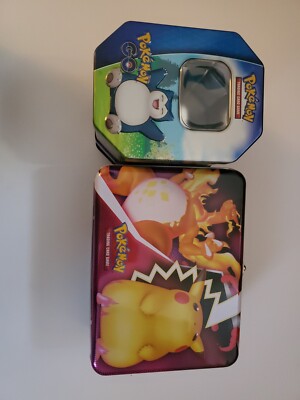 Pokemon EMPTY Tin Lot | eBay