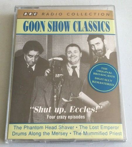 GOON SHOW CLASSICS - "SHUT UP, ECCLES!" audiobook cassette tapes - NEW ...