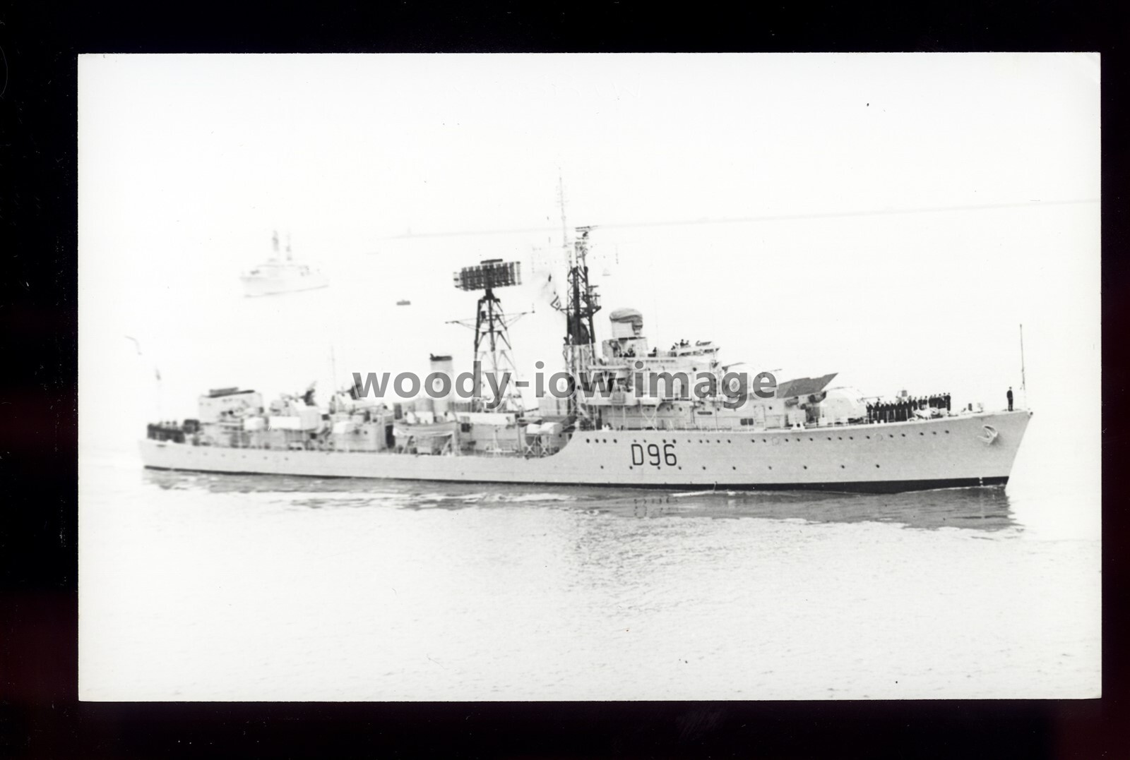 na7668 - Royal Navy Warship - HMS Crossbow D96 - 5.5"x 3.5" Photograph ...