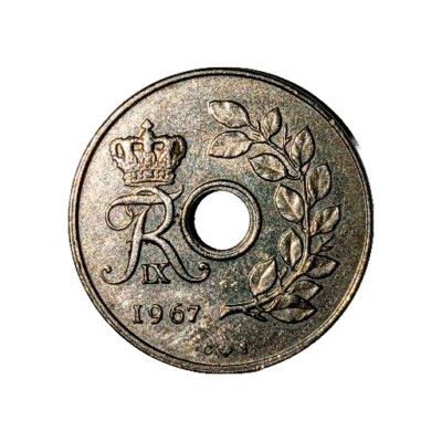 1967 Denmark 25 Ore Coin | eBay