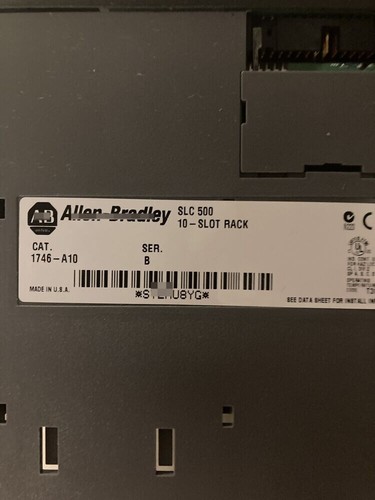 1746-A10 /B AB SLC 500 Chassis 1746A10 1746-A10 New Expedited Shipping ...