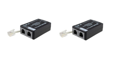 2x Jackson RJ12-RJ45 ADSL Filter / Splitter Brand NEW and Sealed | eBay ...