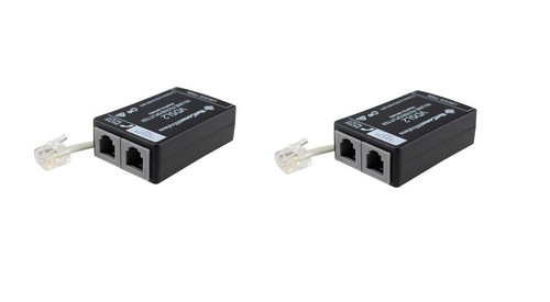 2x Jackson RJ12-RJ45 ADSL Filter / Splitter Brand NEW and Sealed | eBay ...