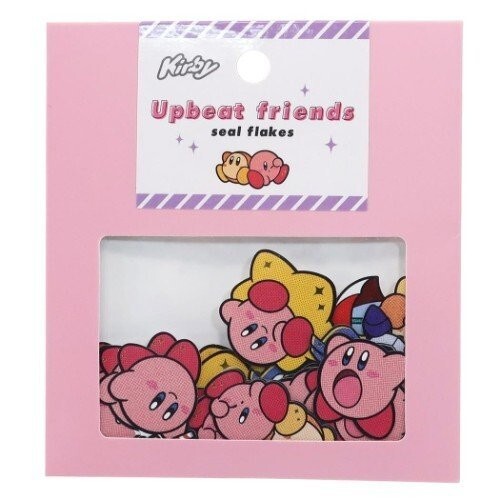 Official Licensed Kirby Flake Seal Stickers Upbeat Friends | eBay