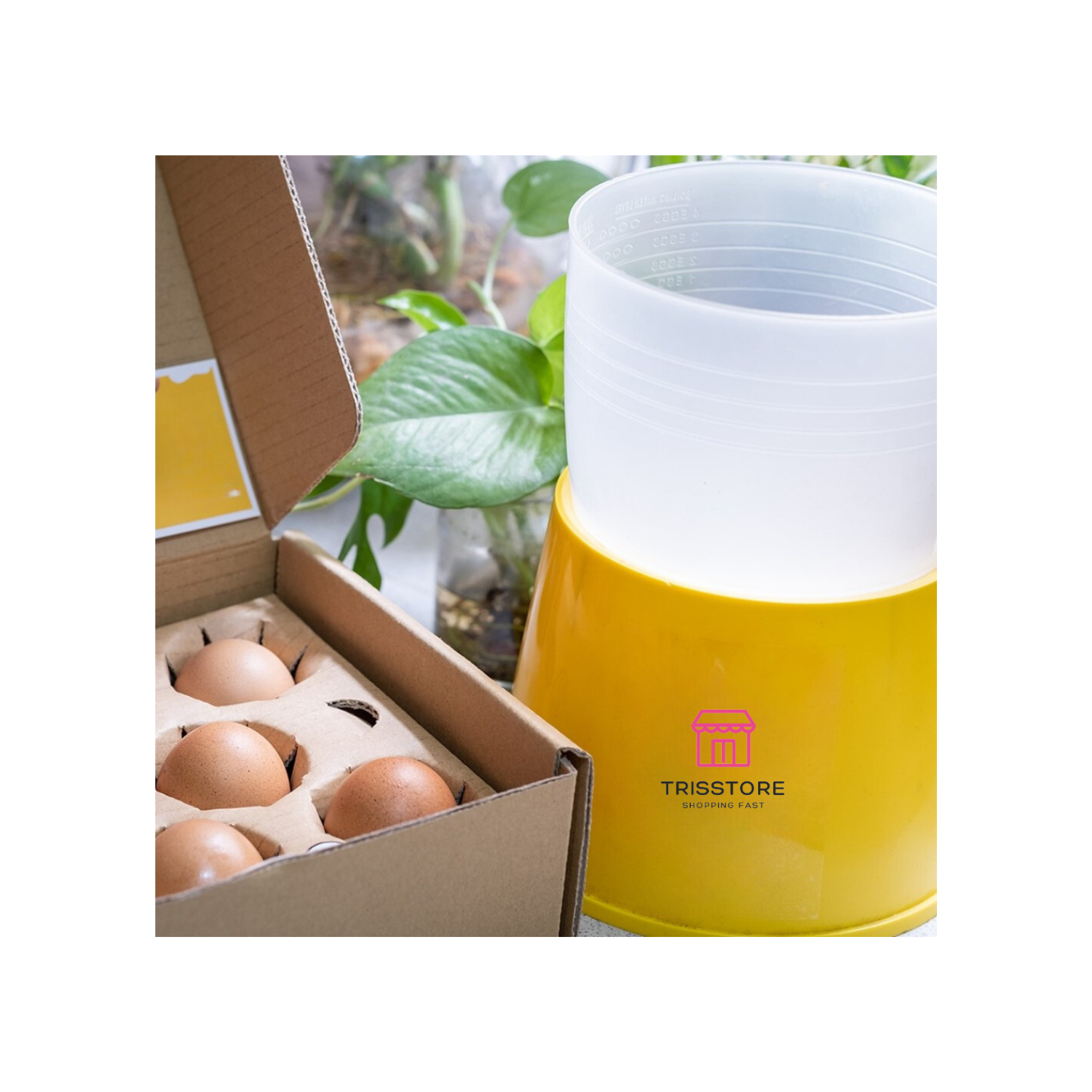 Hard boiled Egg Maker Tool For Diet Traditional Egg Container Instant ...