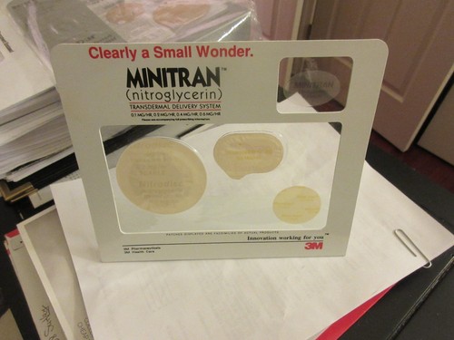 Rx Pharmacy , Advertisment Promotions ,Vintage , Minitran Patch , 3M ...